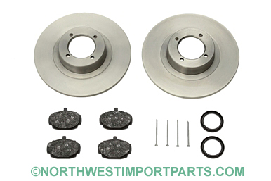 MGB Front brake package w/ceramic - NW Import Parts