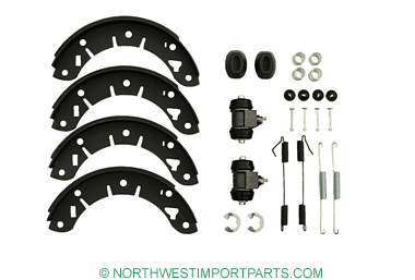 MGB Rear brake package 62-80 - Northwest Import Parts