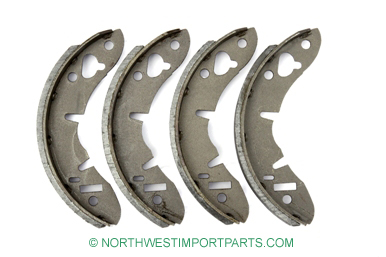MG Midget Rear brake shoe set 62-79 - Northwest Import Parts