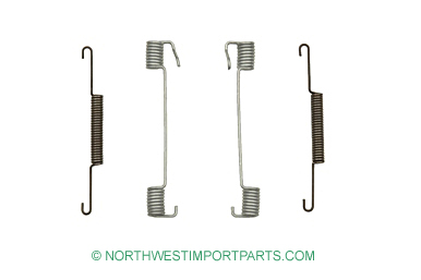 MG Midget Rear brake shoe spring kit 62-79 - Northwest Import Parts