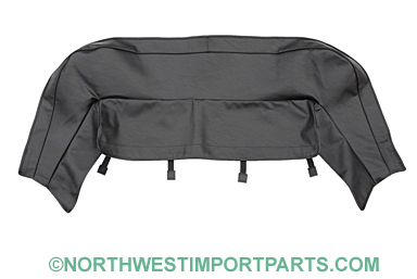 MG Midget Top boot cover, Black 70-79 - NW Import Parts