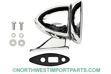 MG Midget Bullet type mirror 61-79 - Northwest Import Parts